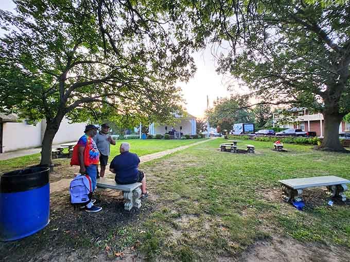 MLK Jr. Memorial Park offers shade, seating, and the kind of community gathering spot every town desperately needs.