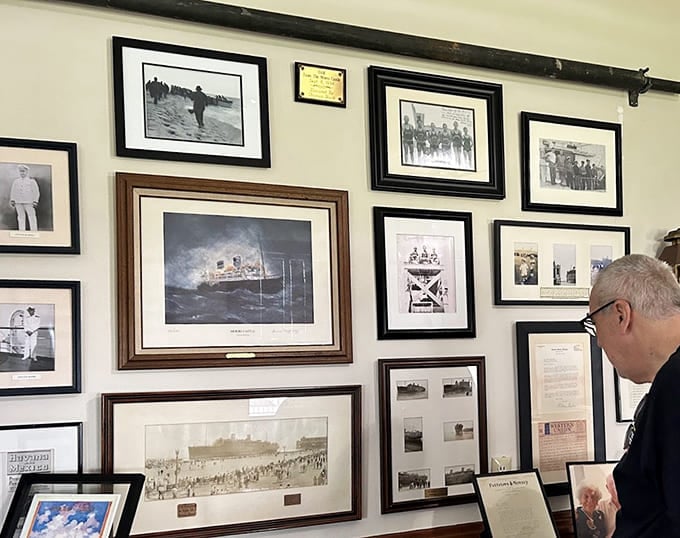 These walls tell tales of shipwrecks, rescues, and the brave souls who kept the light burning nightly.