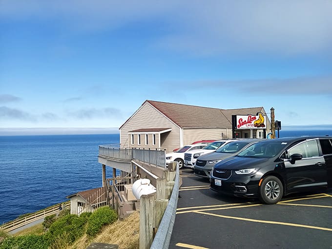 The parking lot where your road trip officially becomes an adventure worth bragging about.