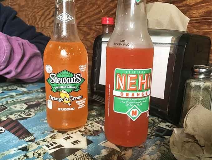 Stewart's Orange 'n Cream and Nehi Orange, vintage sodas that taste like summer afternoons from your childhood memories.