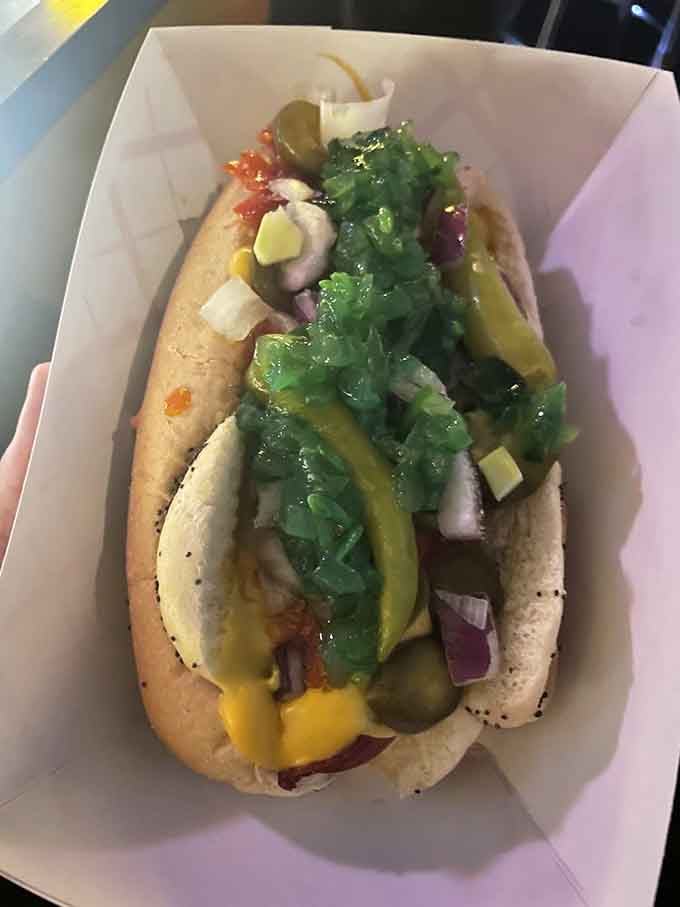 Mama Lil's peppers add that perfect Seattle kick, turning up the heat without requiring a fire extinguisher nearby.