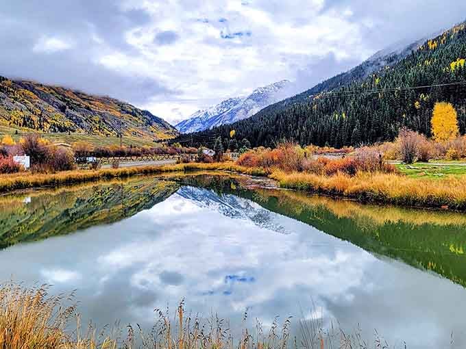 Fall colors paint the valley in nature's finest palette while mirror-still waters double the beauty for anyone lucky enough to witness it.