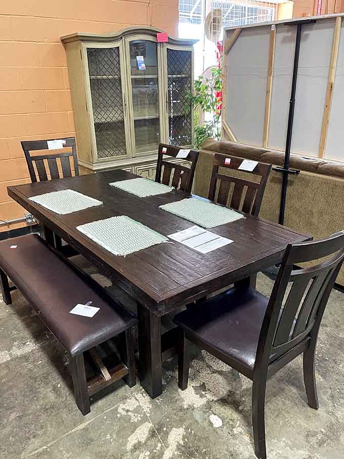 A complete dining set that costs less than one fancy brunch but lasts infinitely longer.