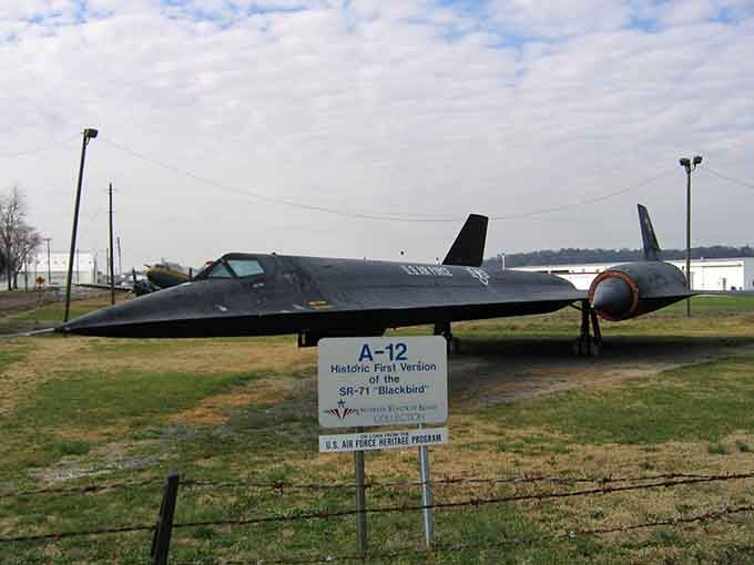 The SR-71 Blackbird, still the coolest kid in school even decades after setting every speed record imaginable.