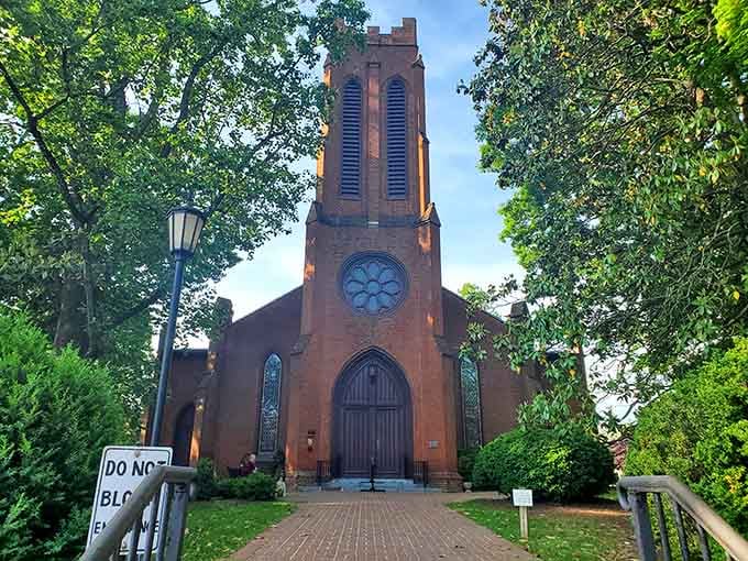 Trinity Episcopal Church stands as a testament to when builders actually cared about making things beautiful, not just functional and cheap.