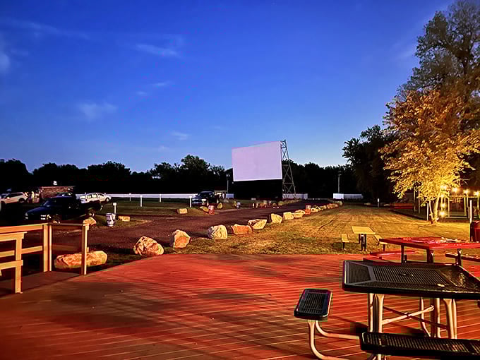 Sapulpa's outdoor cinema offers nostalgic entertainment under Oklahoma skies, where community gatherings blend small-town charm with modern fun.