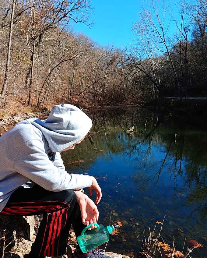 Winter hiking means fewer crowds and clearer views, plus you can pretend you're discovering ancient ruins like Indiana Jones.