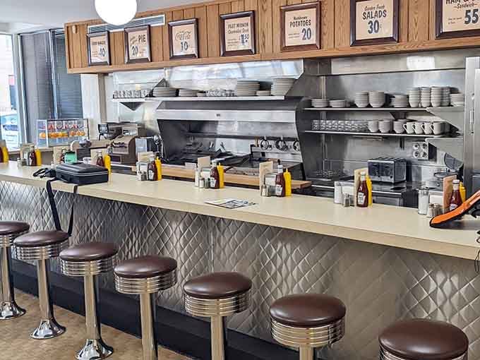 Those iconic counter stools where strangers become friends over coffee&mdash;the breakfast bar where America has spilled its secrets for decades.