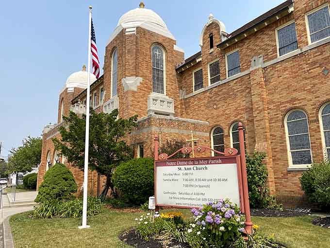 St. Ann's stands as a beautiful reminder that not everything in Wildwood is painted in eye-popping pastels.