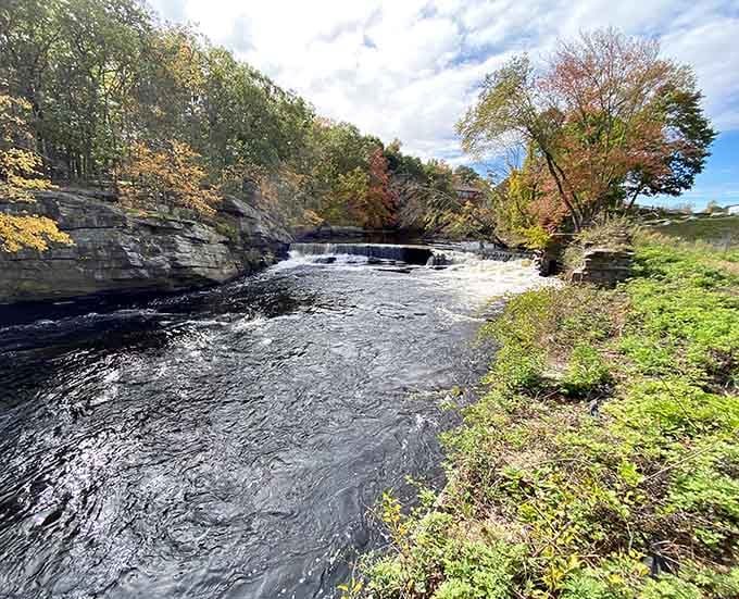 The river's whitewater section adds natural drama to downtown, proving Willimantic doesn't need theme parks for excitement and adventure.