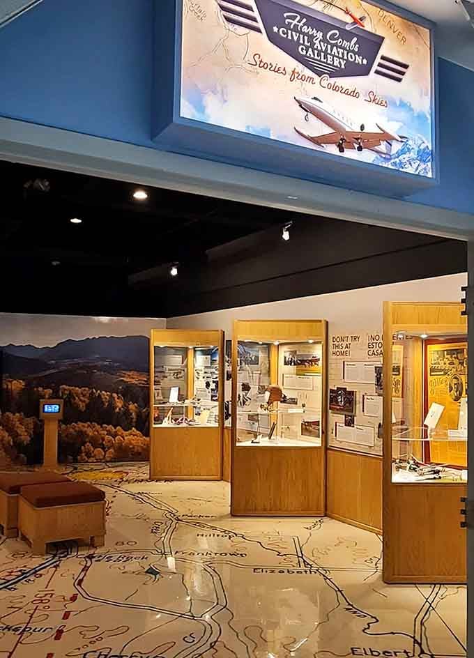 The Civil Aviation Gallery proves that not all heroes wear capes; some wore leather jackets and goggles instead.