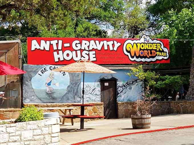 The Anti-Gravity House: where physics takes a vacation and your sense of balance calls in sick for the day.