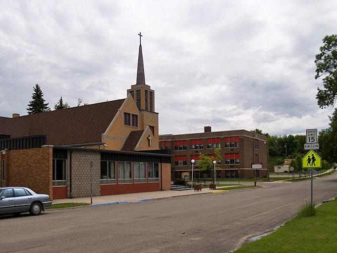 This modest church stands as both spiritual center and social hub&mdash;where Sunday services are followed by potluck dinners that could feed an army.