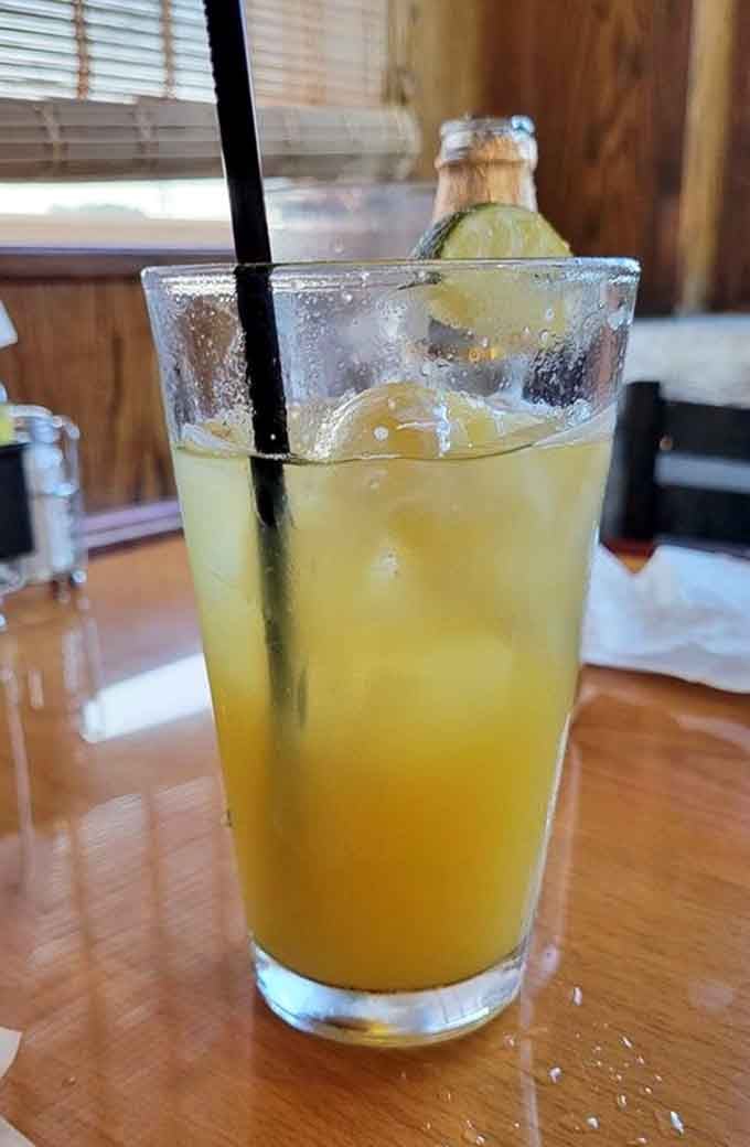 A cold Corona with lime meets sunshine in a glass&mdash;because great seafood deserves a proper liquid sidekick.