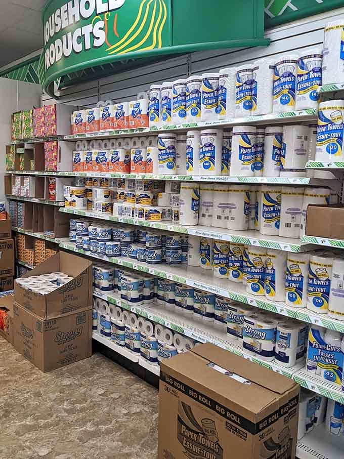 The paper product aisle&mdash;where Minnesotans stock up like they're preparing for both winter and the apocalypse, just to be safe.