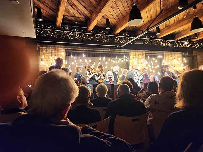 Author events here draw crowds like rock concerts, minus the screaming and questionable opening acts.