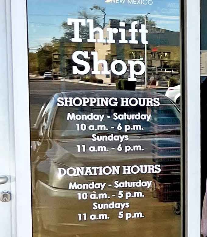 Business hours that accommodate both early birds and procrastinators. The thrift gods are generous with their time, just like they are with their bargains.