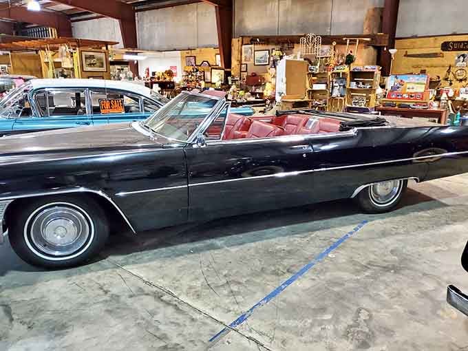 This sleek vintage convertible isn't just a car&mdash;it's every American dream from the era when tail fins ruled the highways.