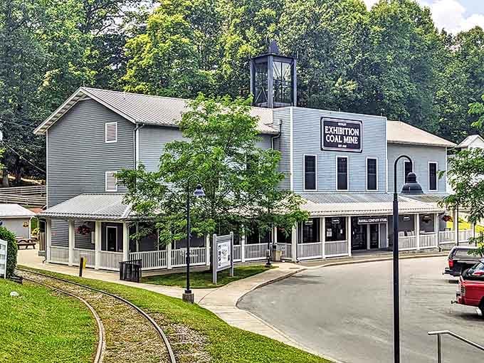 Beckley's hillside neighborhoods cascade down like nature's own terraced garden, each level offering its own mountain view.