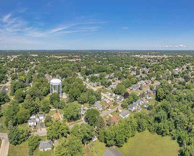 Freeport's tree-lined neighborhoods spread out in every direction, offering affordable homes with actual yards and breathing room.