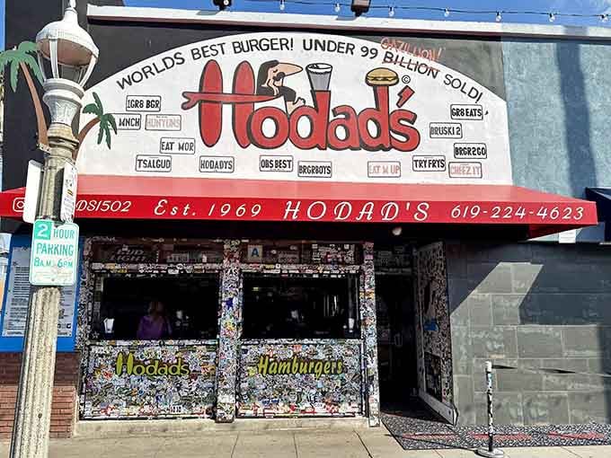 Sticker-covered walls and bold claims about world-class burgers aren't just talk when the food backs it up.