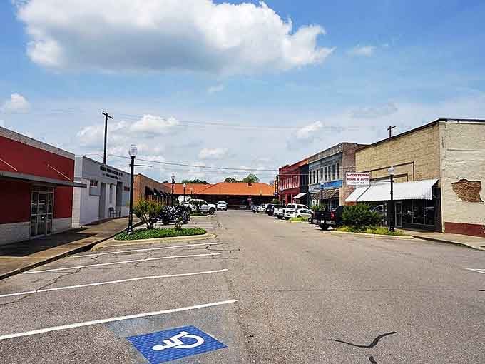Hope's uncrowded downtown area offers plenty of parking and local businesses where your shopping dollar stretches further.