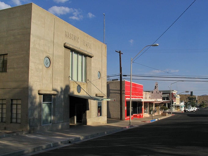 Kingman's Masonic Temple stands as a testament to community organizations that built the backbone of American small towns.