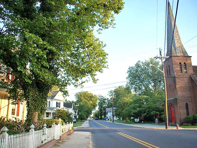Laurel's tree-canopied streets create natural archways that frame the perfect small-town picture.