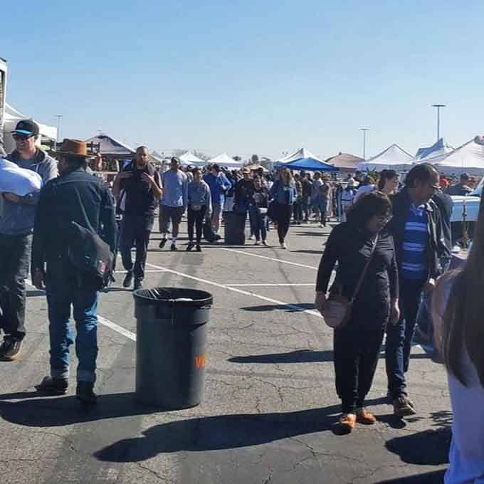 Open fairground spaces allow browsers to spread out comfortably, making the hunt for hidden gems feel less like work.