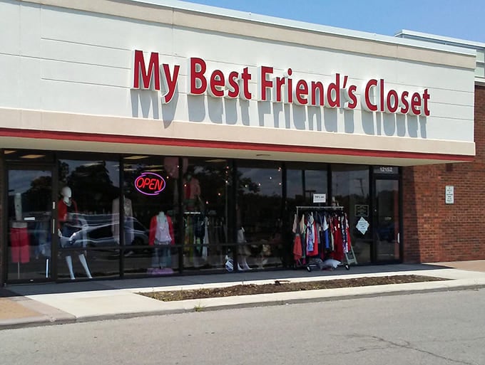 My Best Friend's Closet offers a boutique experience with thrift store prices. Fashion forward without breaking the bank!