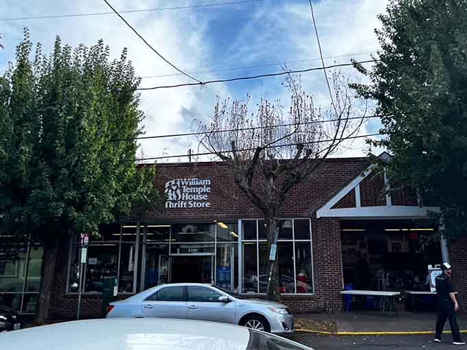 The classic brick facade and mature trees give this community treasure a neighborhood charm that's hard to resist.