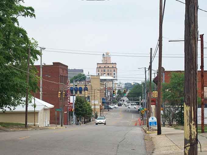 Red brick sanctuaries and modest storefronts remind us that some buildings are worth preserving at any cost.