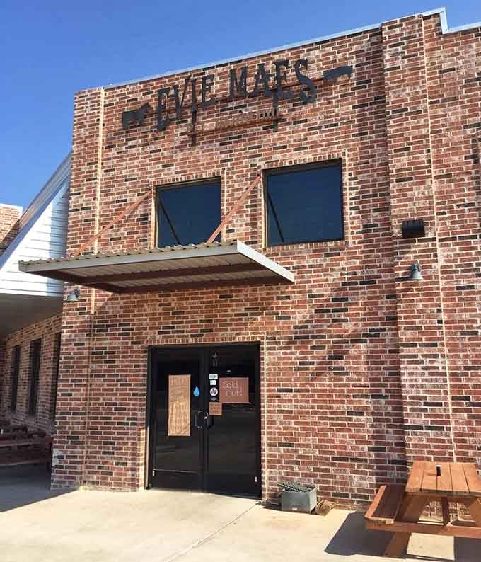 No fancy frills needed when the BBQ inside is this good. Evie Mae's brick exterior is the perfect teaser for the flavor explosion waiting within.