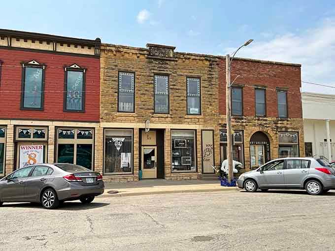 Downtown Lucas might be small, but its buildings house big imagination in the self-proclaimed Grassroots Art Capital of Kansas.
