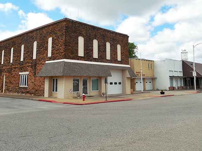 Historic downtown buildings frame wide streets where you won't need a GPS to find your way back home.
