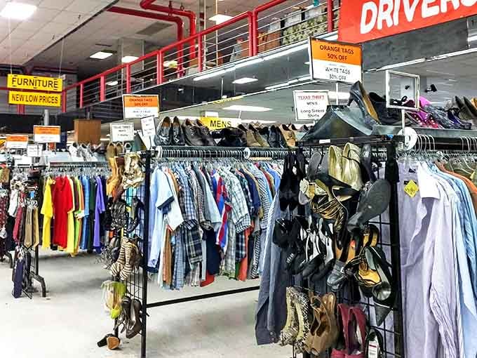 Those packed racks inside prove one thing &ndash; when you stock quality items at fair prices, people notice and keep coming back.