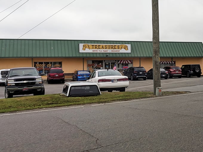 The unassuming storefront hides a world of possibilities where consignment meets curation in the most delightful way.