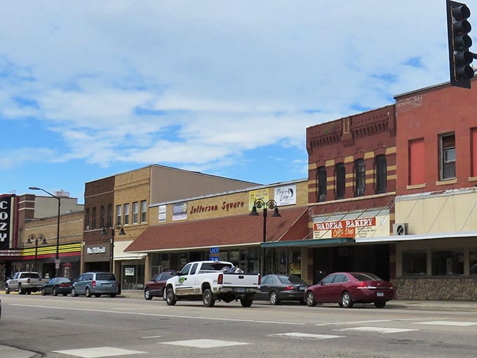 Historic storefronts in Wadena offer shopping without sticker shock. Your wallet will think it's traveled back to 1985!