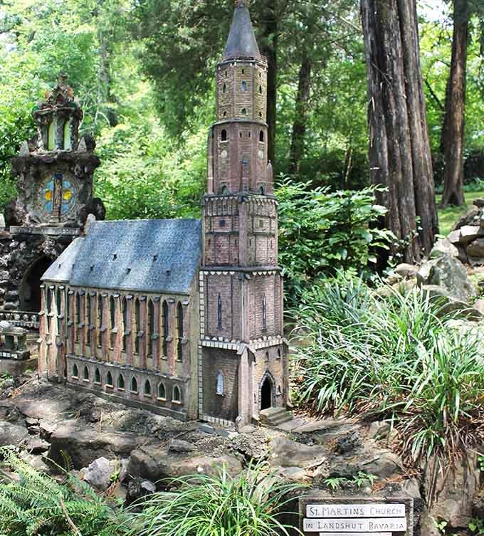 St. Martin's Church showcases Brother Joseph's incredible attention to detail, right down to the individual bricks and soaring spire.