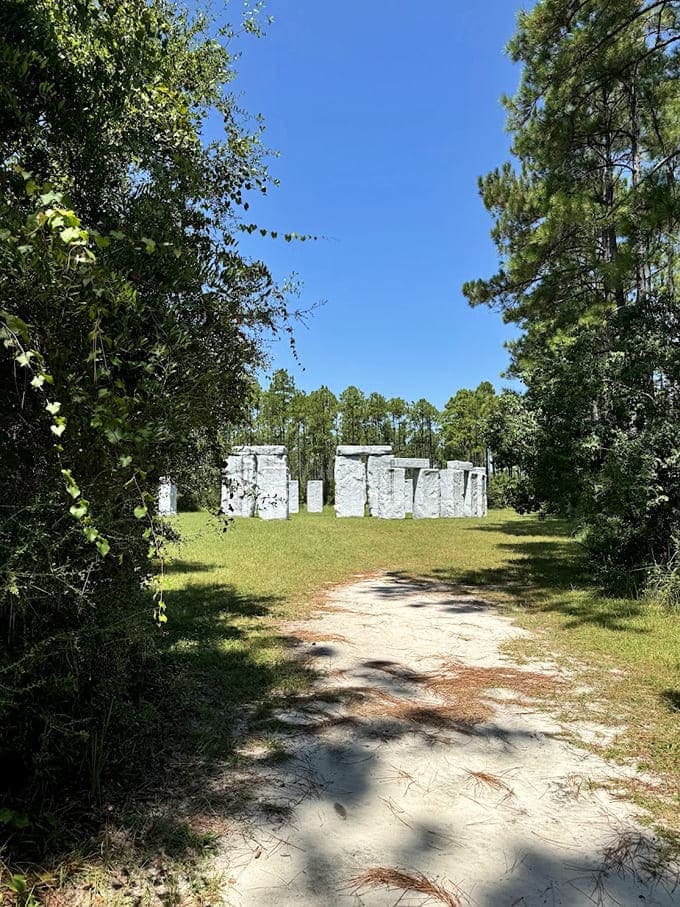 That moment when you round the bend and realize you've found something truly special and strange.