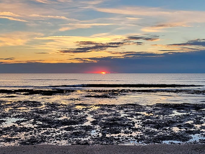 Sunset paints the sky in colors that no filter could ever hope to accurately capture or improve.