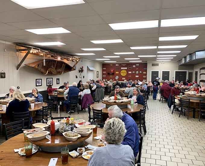 A packed dining room is the most honest review any restaurant can get, no Yelp required here.