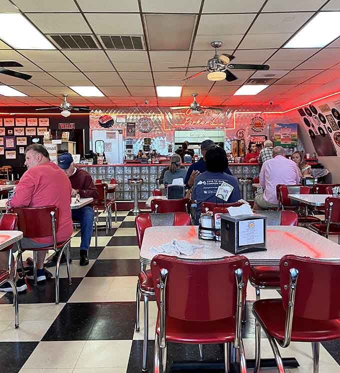 Real people enjoying real food in a real diner, where the atmosphere feels as comfortable as your favorite sweatshirt.