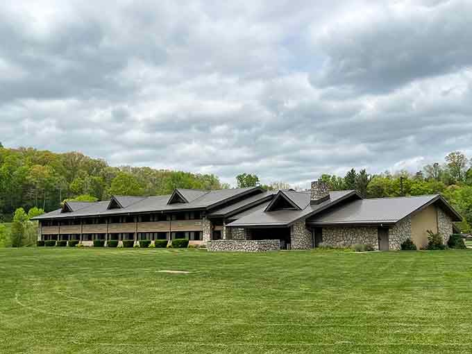 Cedar Lakes Conference Center blends into the landscape like it grew there, offering a retreat where nature does most of the talking.