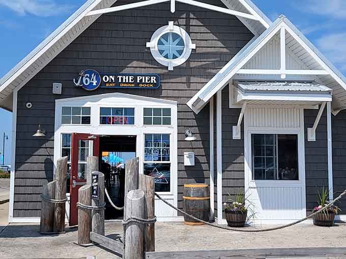 Grabbing a drink at 64 on the Pier means enjoying Lake Erie sunsets without the inflated waterfront prices.