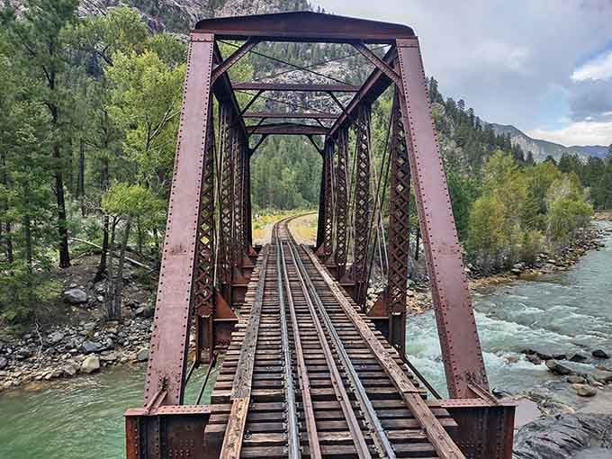 This bridge has carried countless dreams across the river, one coal-powered chug at a time.