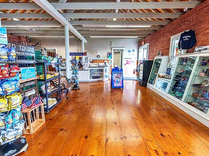 The gift shop offers more than just souvenirs&mdash;it's where you can take a piece of history home without the National Park Service chasing you down.