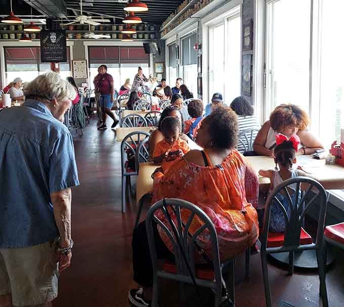 The happy chaos of a packed crab house is half the experience, where strangers become friends over seafood.