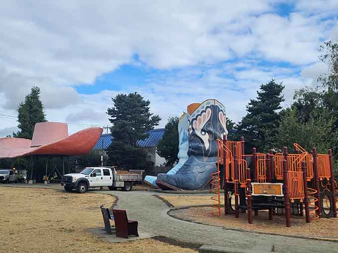 The roadside attraction that started as a gas station gimmick now stands proud as beloved public art.