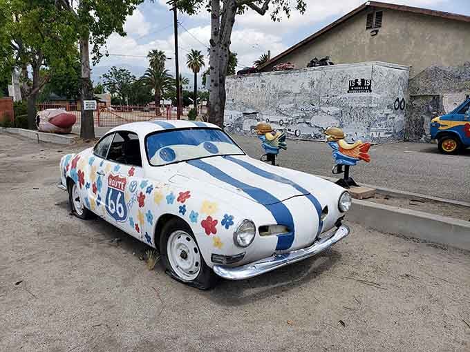 A flower-powered Volkswagen proves the '60s counterculture eventually made peace with the fast food revolution after all.
